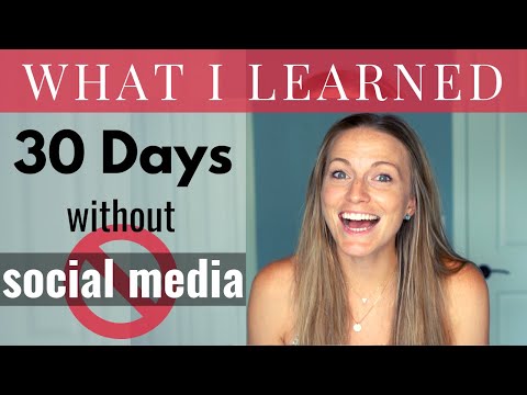 30 day digital detox & what I learned