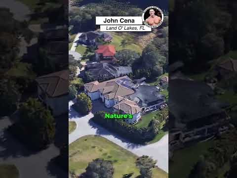 John Cena's 10,000 square feet Mansion in Florida!