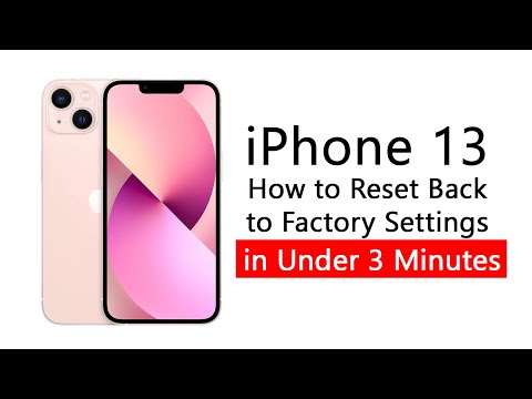 How to Reset iPhone 13 Back to Factory Settings | How to Turn Off Find My iPhone