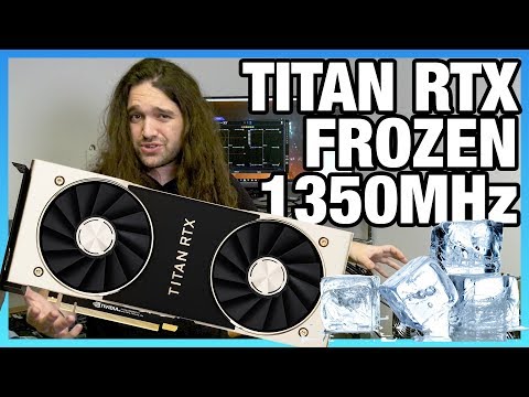 Titan RTX Frozen at 1350MHz: VBIOS Bug on Retail Card