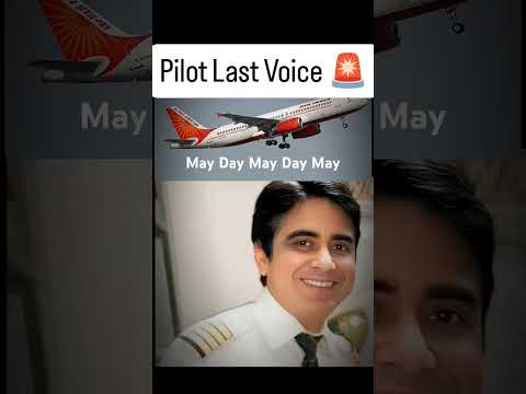 Pilot Last Words 💔 #airindia #aviation #plaincrash #airindiacrash #ahmedabad #gujarat #AI171