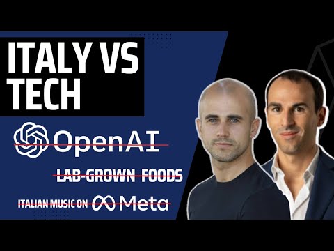 Italy VS Tech: OpenAI, Synth Foods, SIAE vs Meta - April 11, 2023