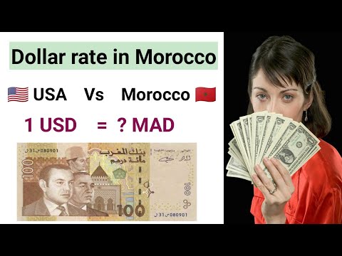 Today US Dollar to Morocco Dirham | Morocco Currency to us Dollar | 1 Dollar How much Morocco Dirham