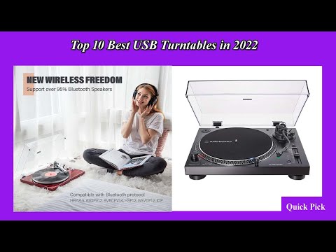 Top 10 Best USB Turntables in 2022