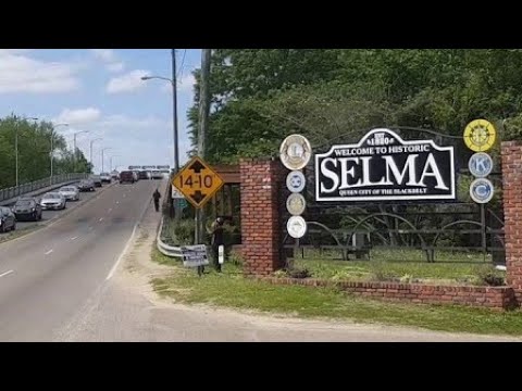 Rev. Dr. Frederick D Reese Funeral Procession - Edmund Pettus Bridge - Selma AL