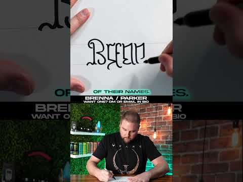[Ep. 1576] Should I draw your kids names next? Brenna & Parker #shorts