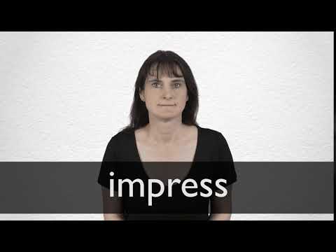 How to pronounce IMPRESS in British English
