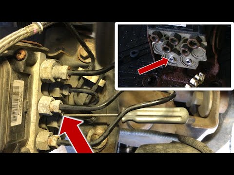 2001 Ford F150 ABS Pump & Module Replacement (Spongy Sinking Brake Pedal Fix)