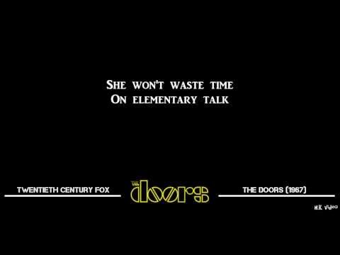 Lyrics for Twentieth Century Fox - The Doors