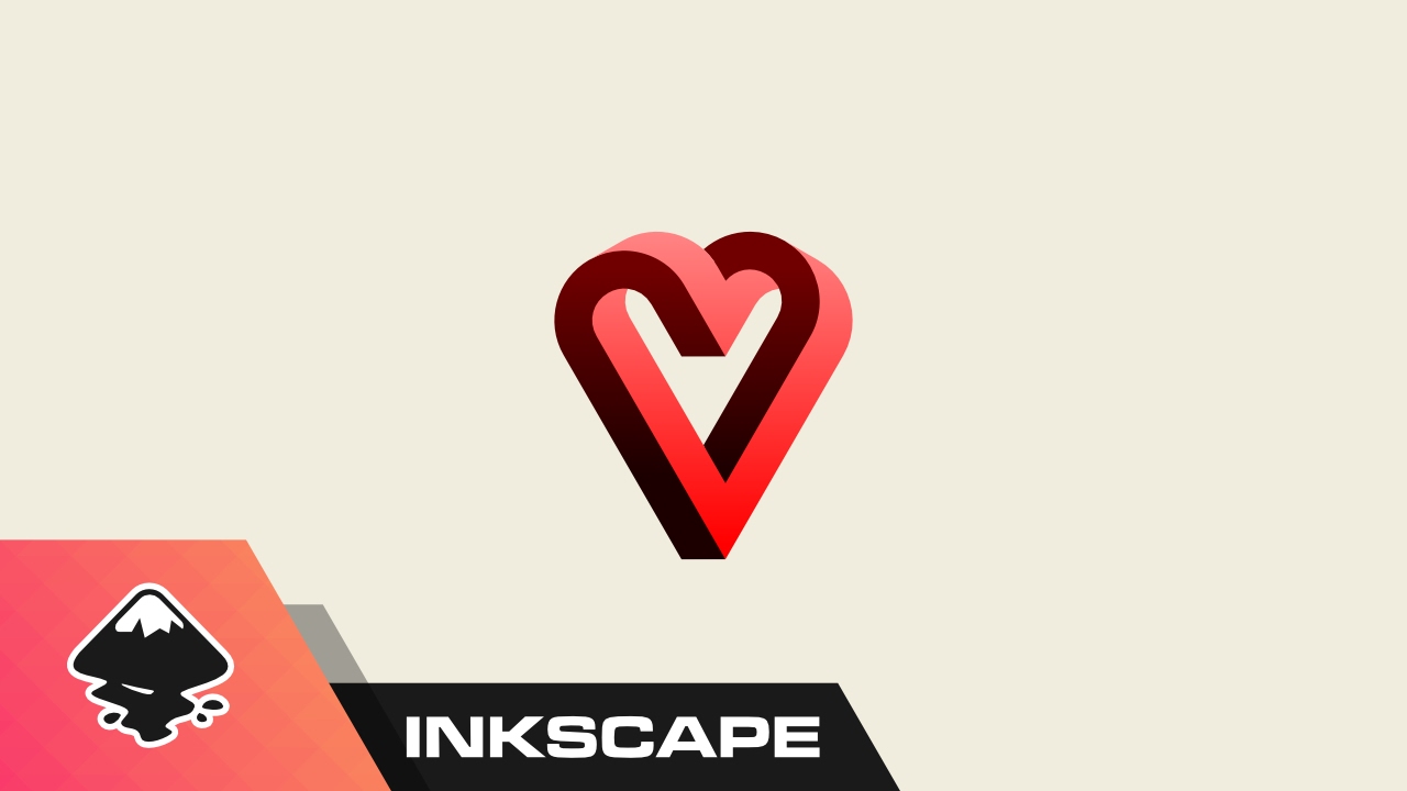 Inkscape Tutorial: Impossible Heart Graphic