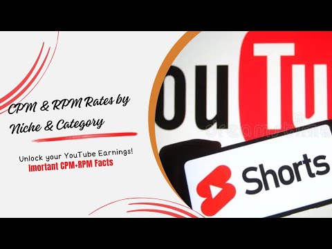 YouTube CPM Rate by Niche & Category 2023 | Important Facts about CPM & RPM