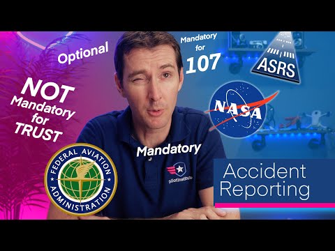 Drone Accident Reporting: A Summary of FAA, NTSB, and NASA requirements
