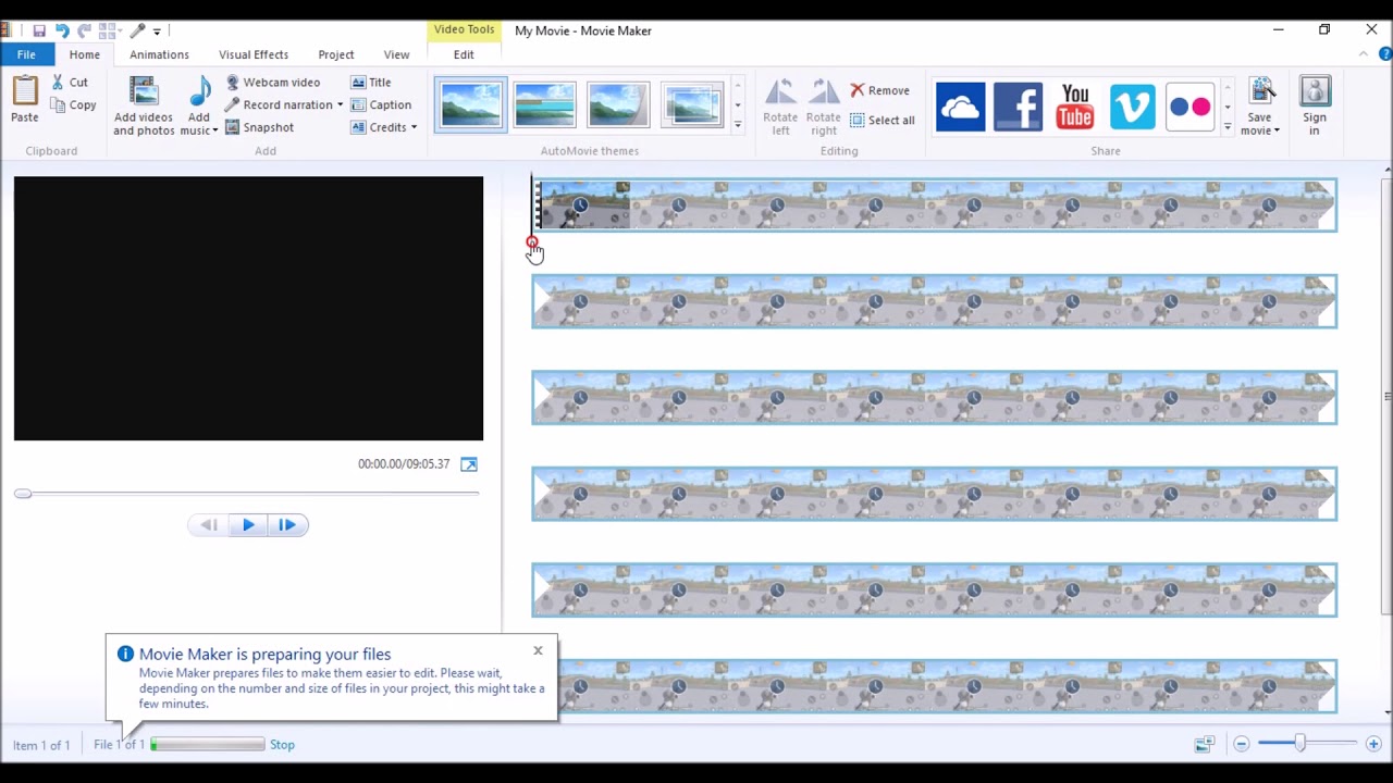 how to best render settings using Movie Maker