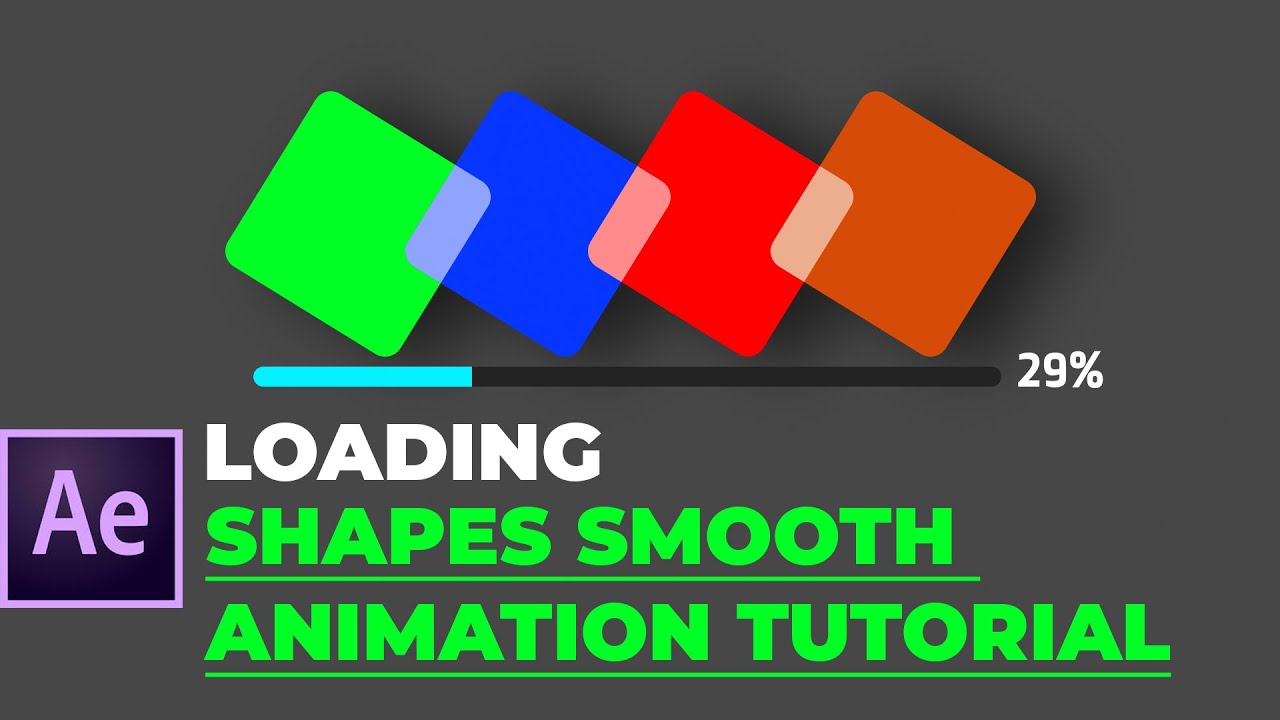 After Effects - Animated Loading Icon Tutorial #1