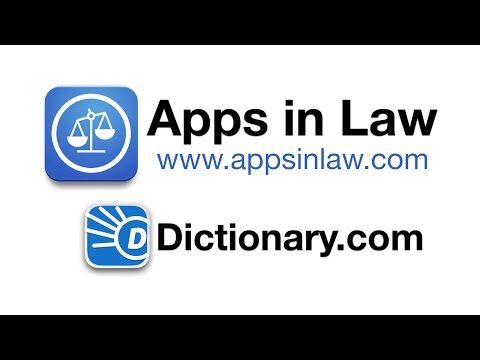 Apps in Law: Dictionary.com