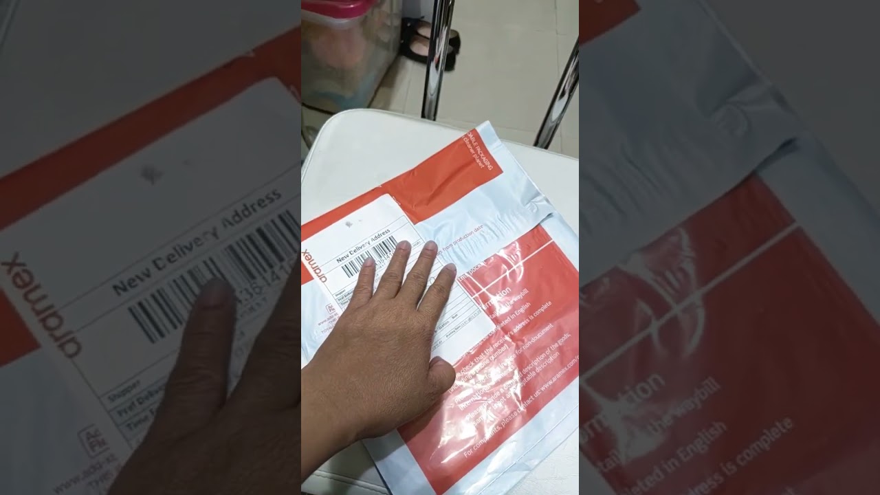 Parcel Arrived #shorts #aramex #arabia #bahrain #parcel   #arrival  #receiver #ggmsvlog