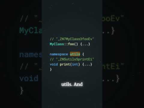 How C++ compilers hack the linker