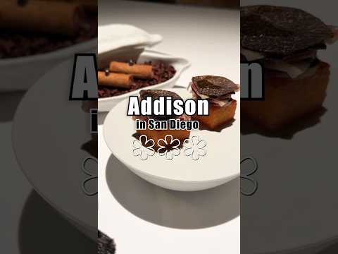 What a Meal Looks Like at the Three-Michelin-Star Restaurant Addison in San Diego ⭐️⭐️⭐️