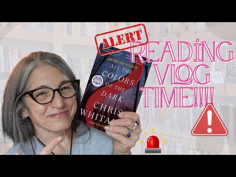Come Read "All the Colors of the Dark" with Me!! A Reading Vlog