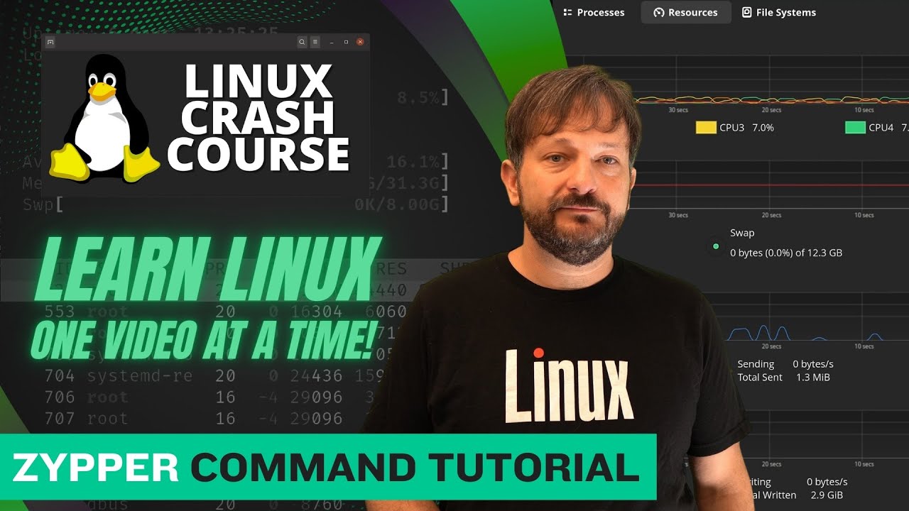 Linux Crash Course - The zypper Command