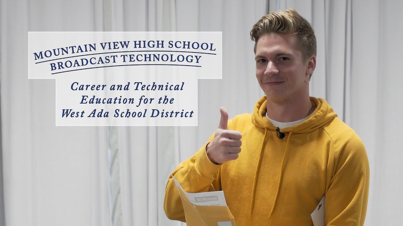 Mountain View High School Broadcast Technology Program Profile #AmGrad