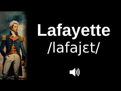 ๐ซ๐ท How to pronounce Lafayette (CORRECTLY!)