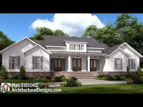3000 Sq Ft | 4 Bedroom Modern Farmhouse House Plan 51810HZ | ADHousePlans