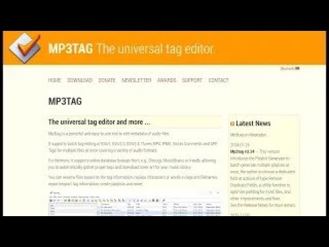 MP3 Tag Metadata Editor for FLAC, MP3, AAC and DSD files
