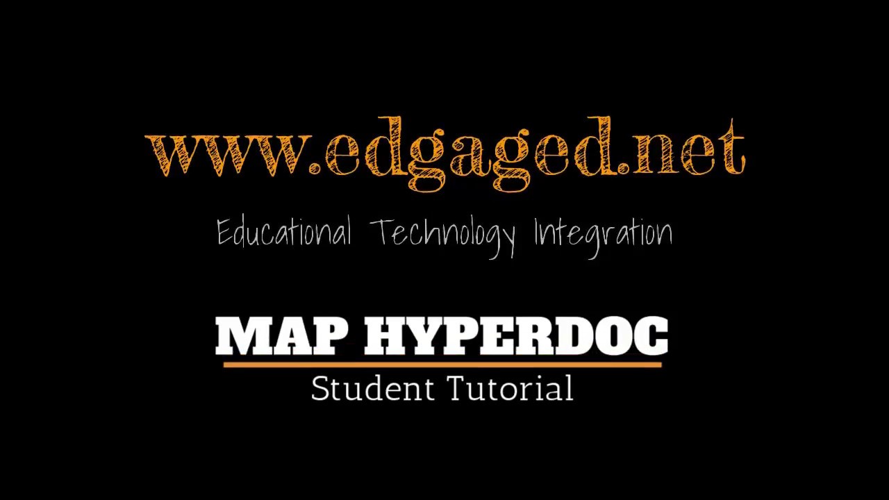 Map Hyperdoc in Slides: The Student Tutorial