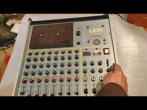 Vintage RARE LEM Baby Professional Stereo Tape Space Echo | Reverb