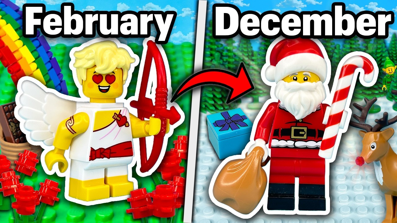 I built EVERY Month in LEGO...