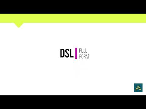 Full Form Of DSL