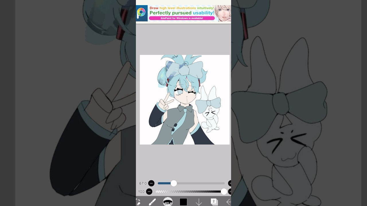 AI RENDERING BRUSH?! #art #drawing #digitalart #ibispaintx #2025 #artist #ibispaint #ai #artwork