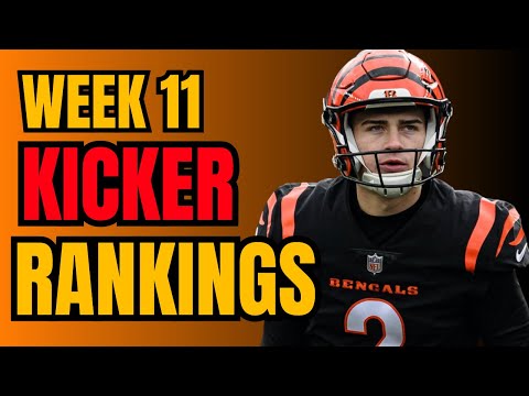 Top 25 Kickers Rankings and Tiers for Week 11 | 2024 Fantasy Football