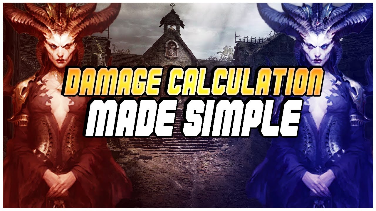 Diablo 4 Damage Calculation (Damage Formula Explained)