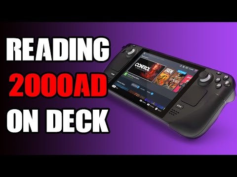 One Way Of How To Read PDF's On Steam Deck & 2000AD, The Galaxies Greatest Comic!