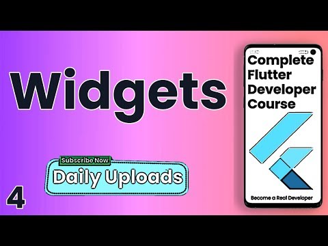 Learn Flutter Tutorial for Beginners 4 Widgets - Mind Luster