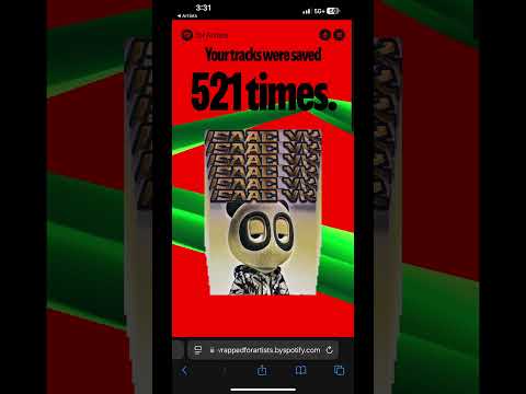 Spotify wrapped for artists 2024 ๐ #spotify #2024 #fans