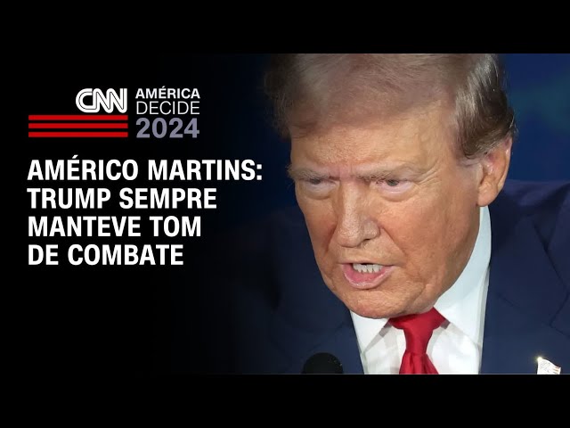 Américo Martins: Como candidato ou presidente, Trump sempre manteve tom ...