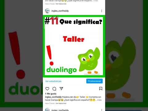 palabra del día👉 Taller 👈sabes lo que significa en español?