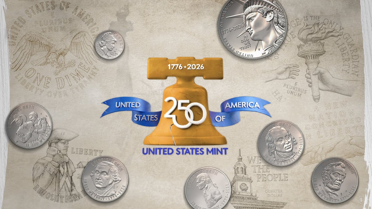 Introducing the U.S. Mint 2026 Semiquincentennial Circulating Coin Designs