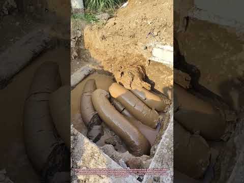 Underground Cable Pulling by Directional Drill! 🚧⚡ #ConstructionTech