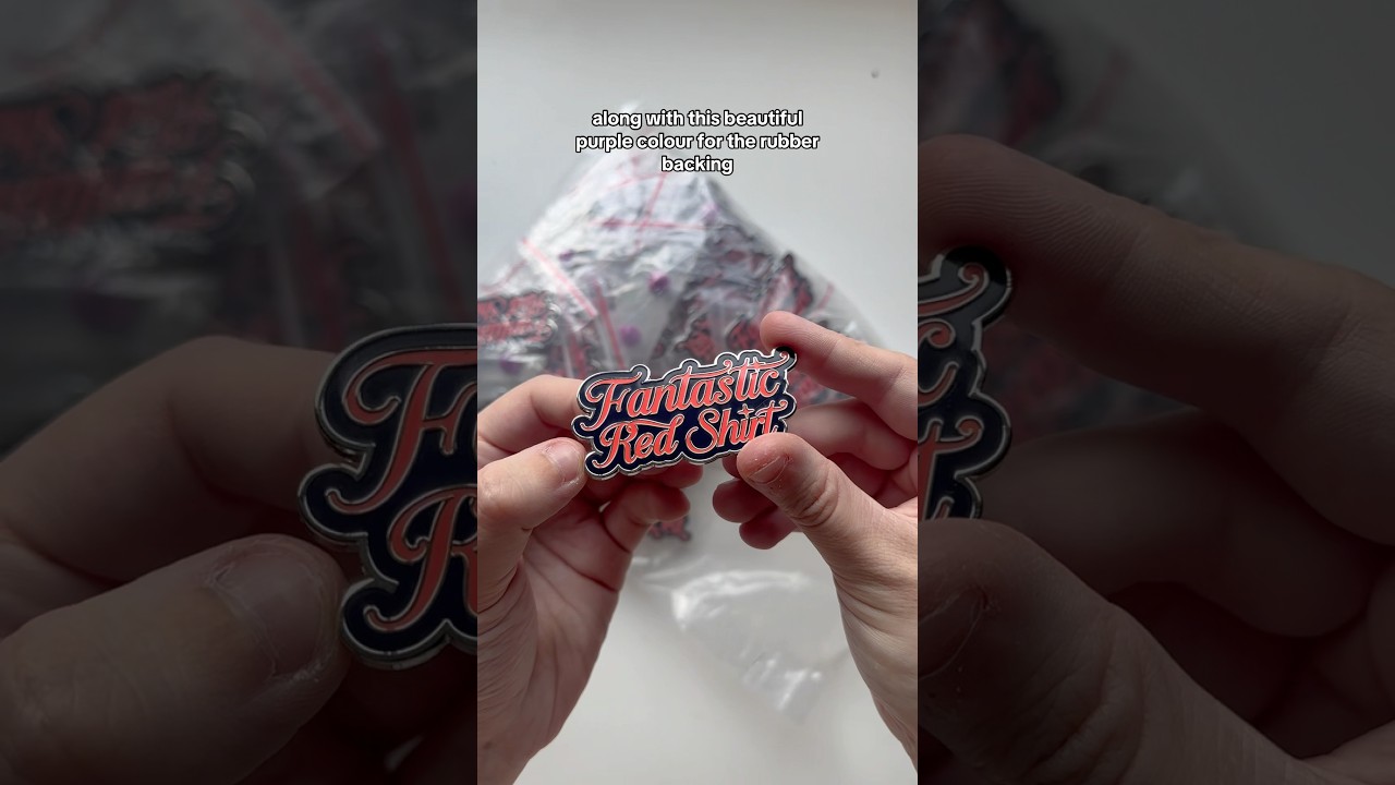 The FANTASTIC RED PIN is here! #dateeverything  #enamelpins @jiayuepins.official