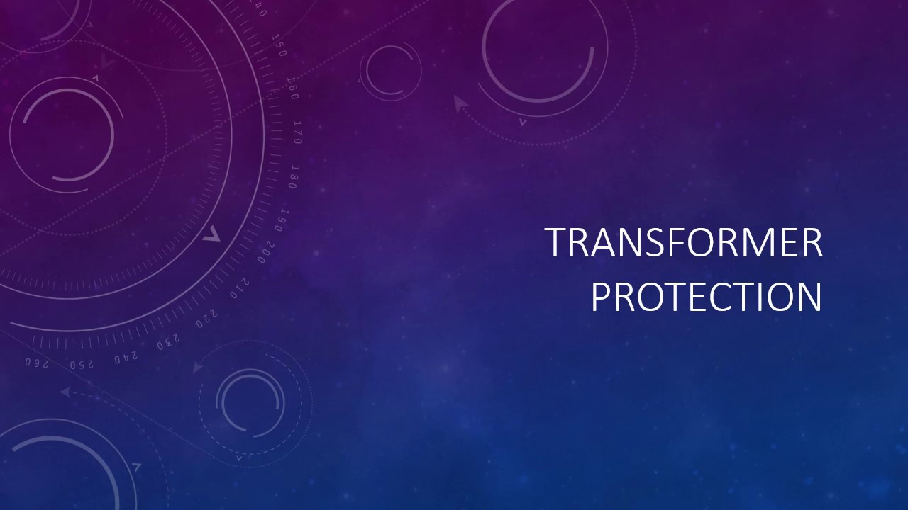 TRANSFORMER PROTECTION-INTRODUCTION