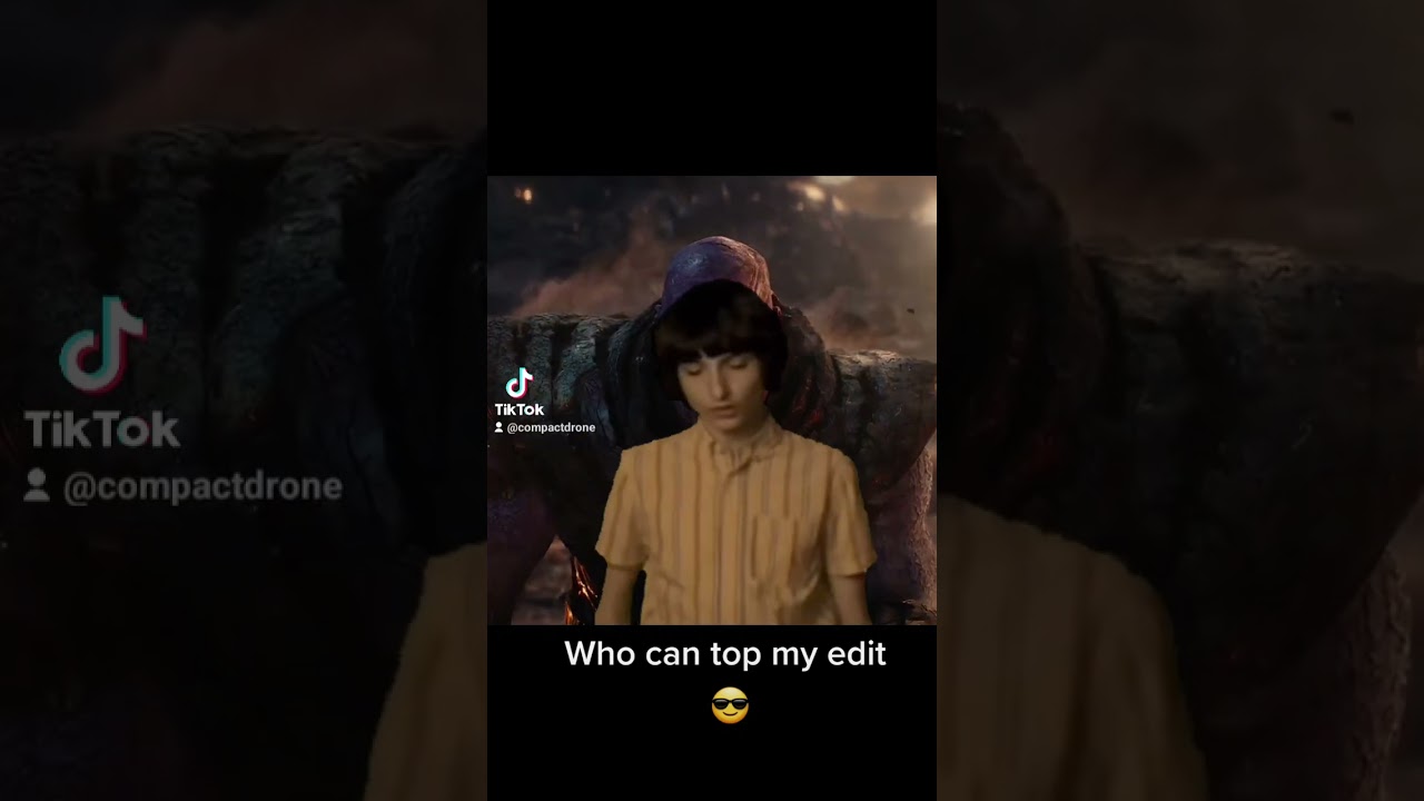 Thanos finger snap edit