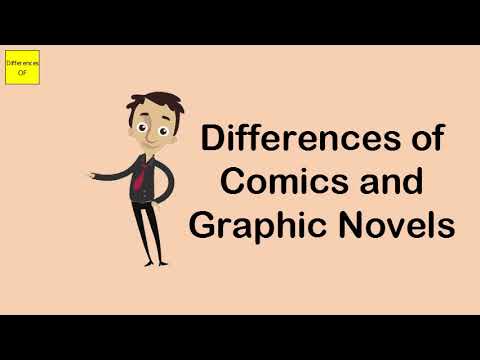 Differences of Comics and Graphic Novels