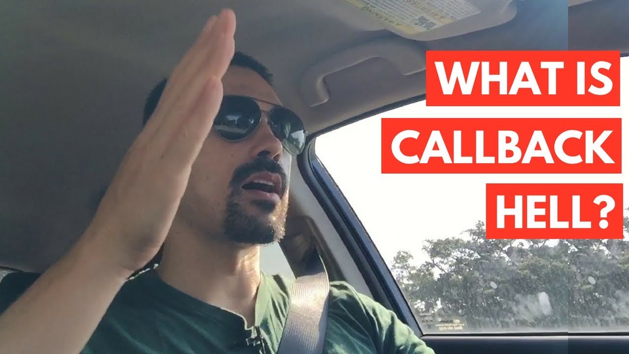 What is callback hell?