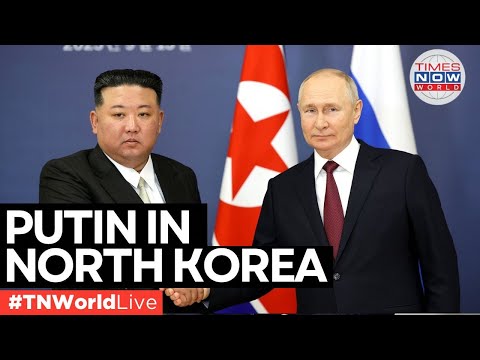 Putin Visits North Korea LIVE | Vladimir Putin Meets Kim Jong Un | North Korea News|Russia News LIVE