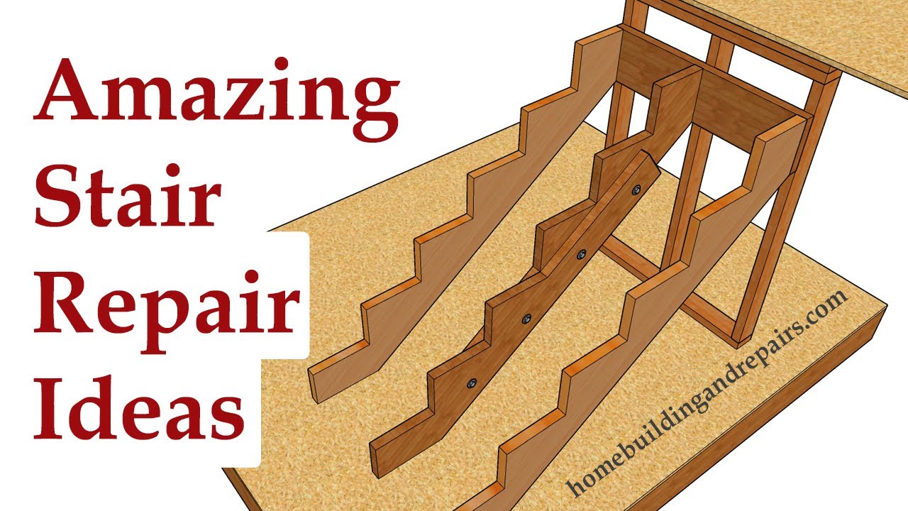 How To Remove And Replace Center Stair Stringers - Easy Home Repair Ideas For Do It Yourselfer's