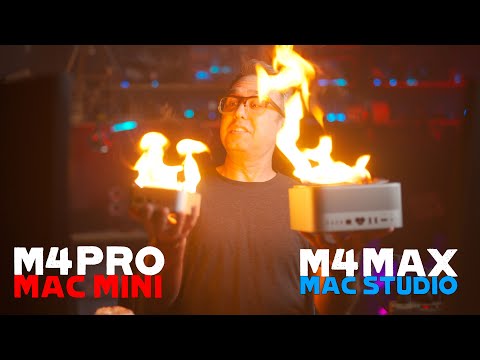 M4 Max Mac Studio or M4 Pro Mac mini? They're closer than you think.